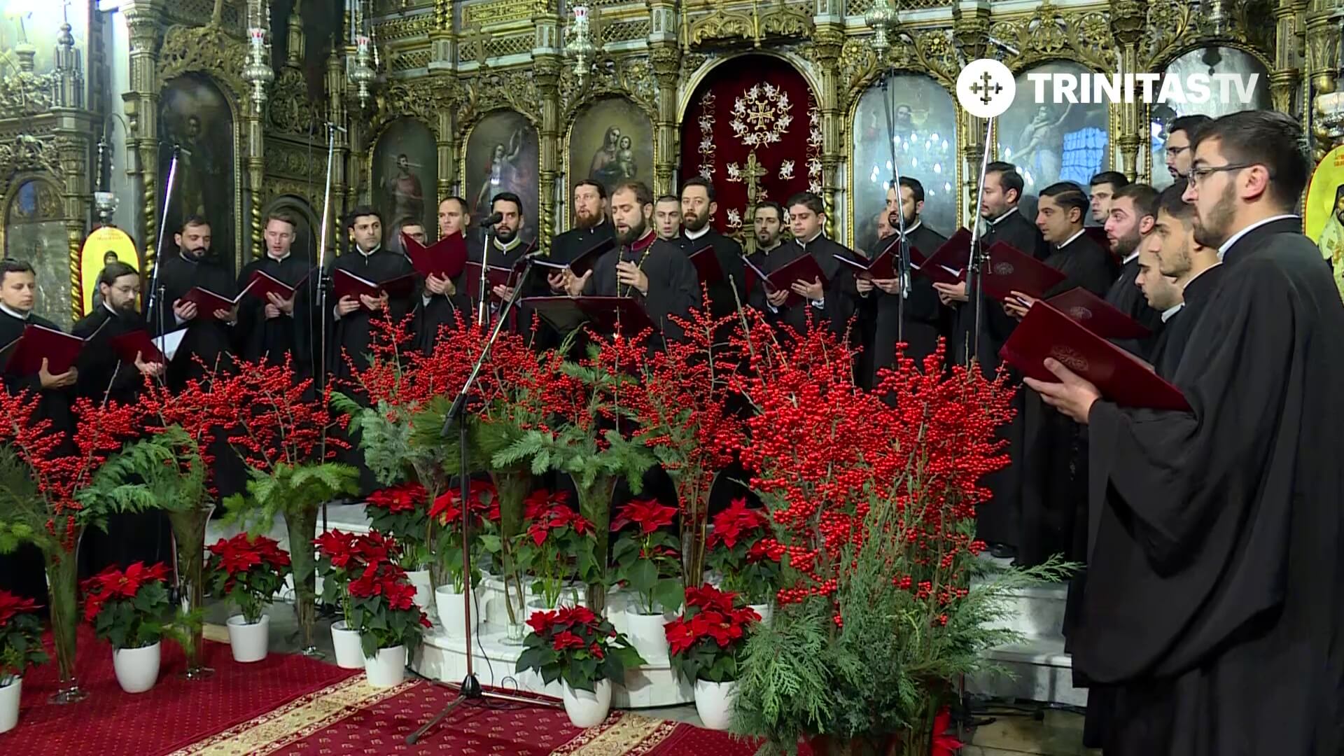 Grupul psaltic TRONOS - Trei colinde - TRINITAS TV