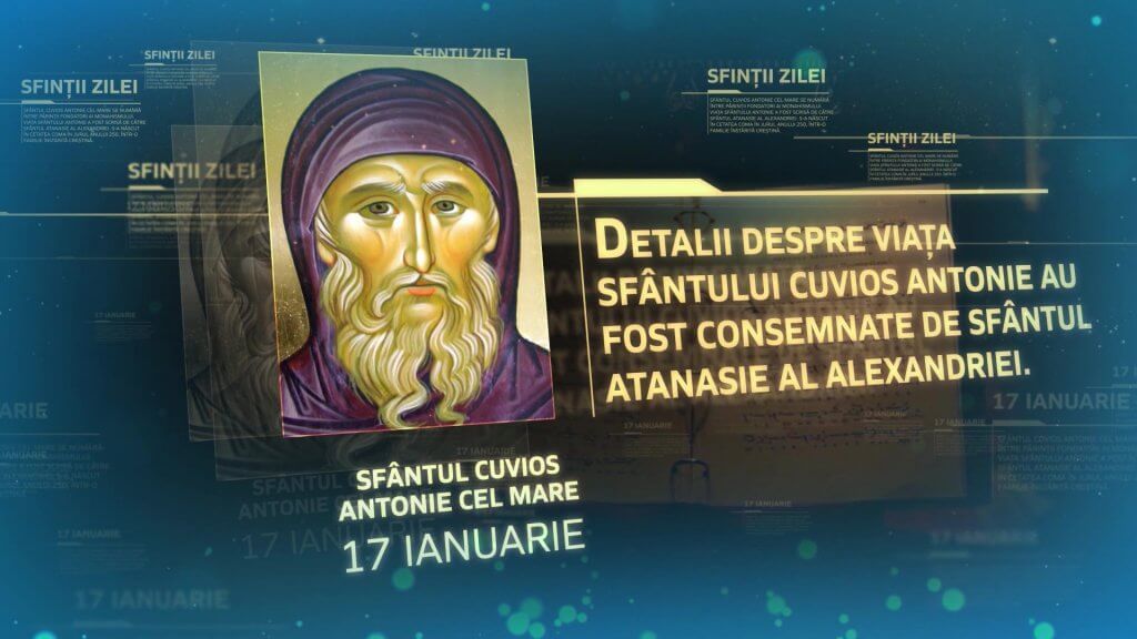 Sfântul Cuvios Eftimie cel Mare - 20 ianuarie - TRINITAS TV