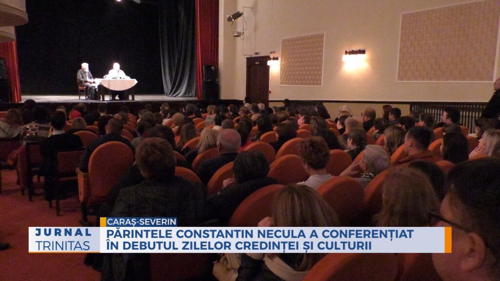 Părintele Constantin Necula a conferențiat la Biserica„Sfinții Apostoli” din București - TRINITAS TV