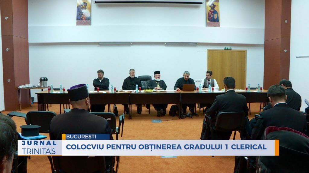 Colocviu de admitere pentru gradul I clerical în Mitropolia Munteniei ...