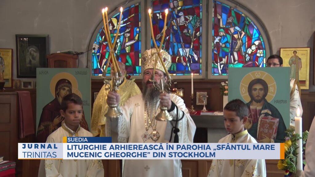 Liturghie arhierească în Parohia „Sfântul Mare Mucenic Gheorghe” din Bătania - TRINITAS TV