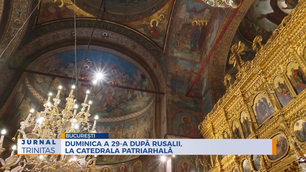 Duminica a 9-a după Rusalii, la Catedrala Patriarhală - TRINITAS TV