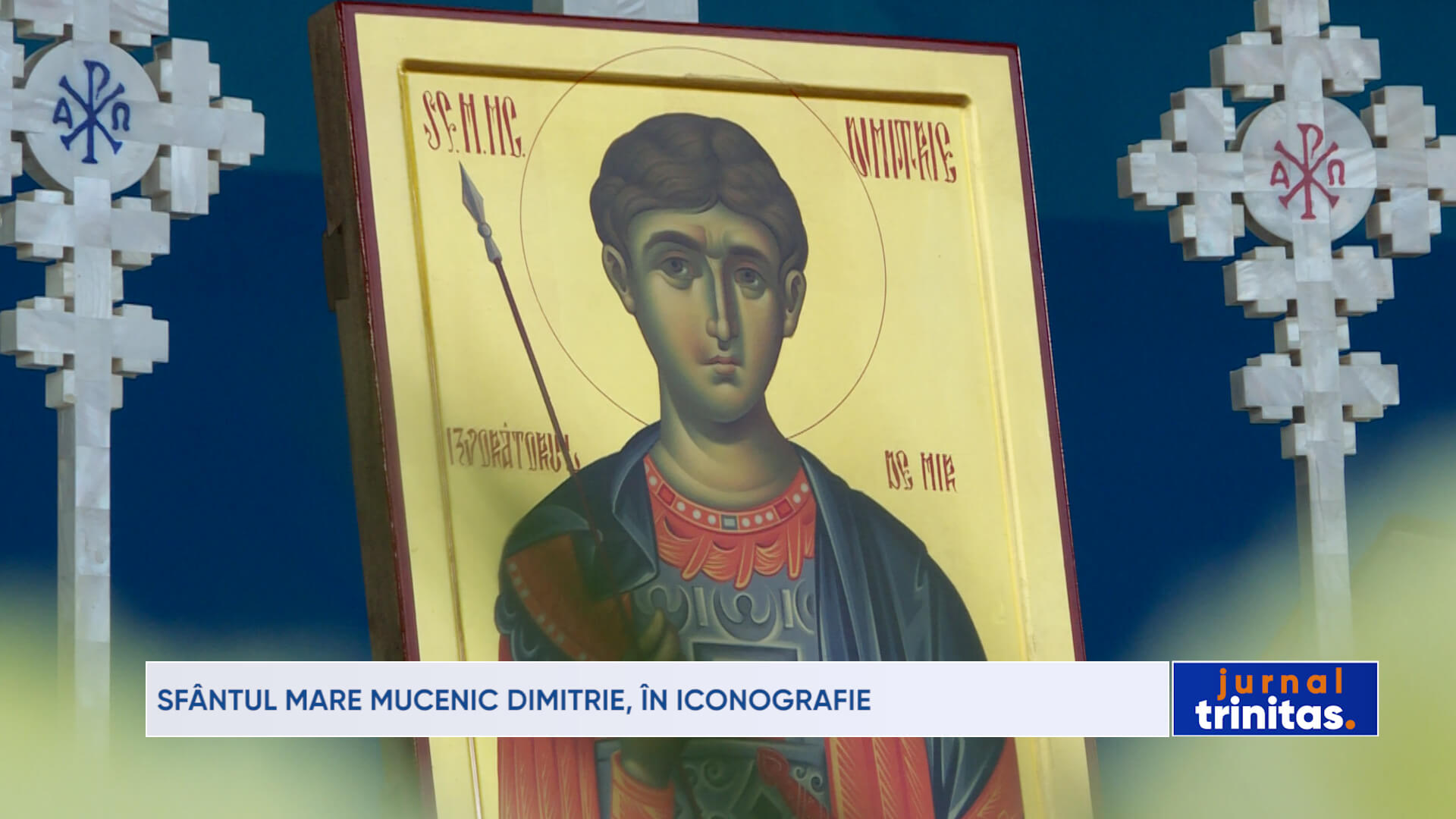 Sfântul Mare Mucenic Dimitrie, în iconografie - TRINITAS TV