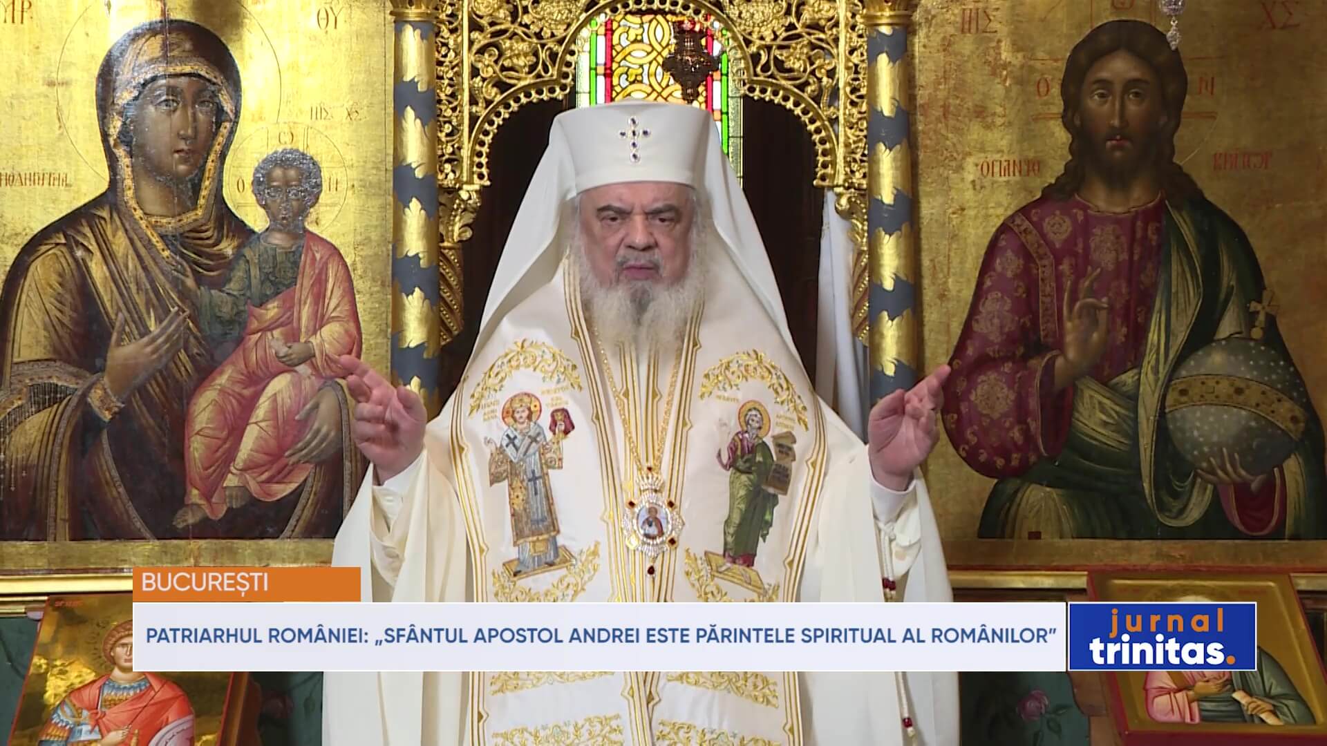 Patriarhul României: „Sfântul Apostol Andrei este părintele spiritual al românilor” - TRINITAS TV