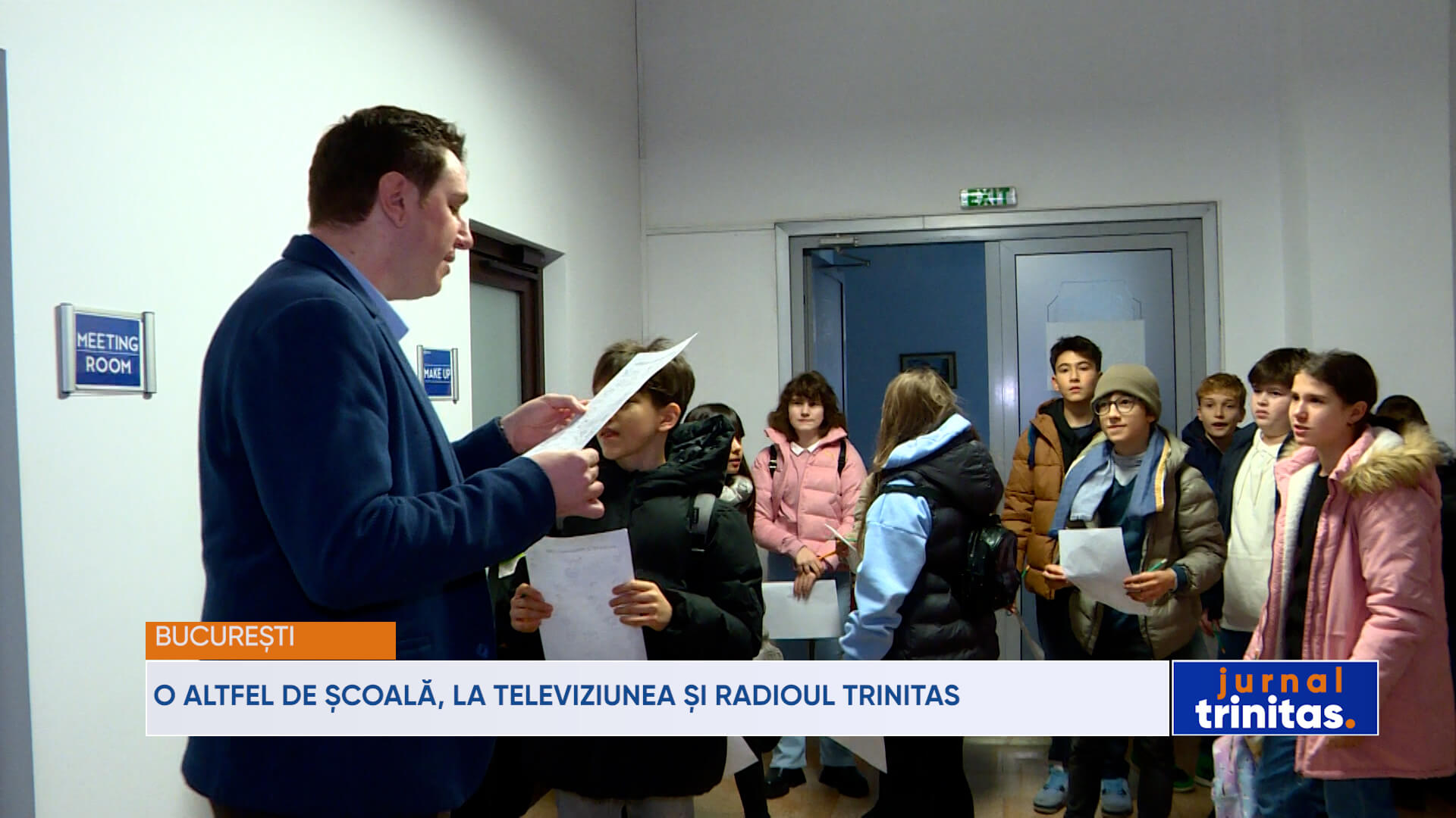 O altfel de școală, la Televiziunea și Radioul Trinitas - TRINITAS TV