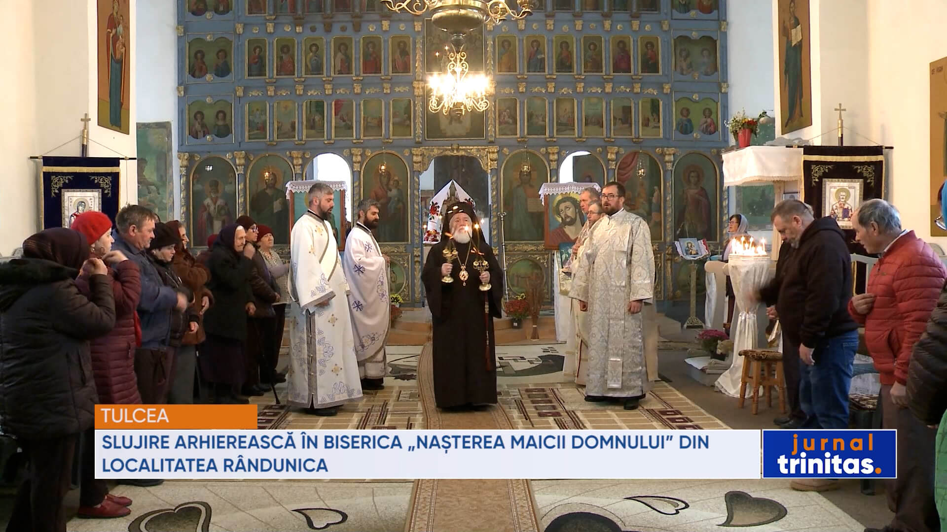 Slujire arhierească în Biserica „Nașterea Maicii Domnului” din ...