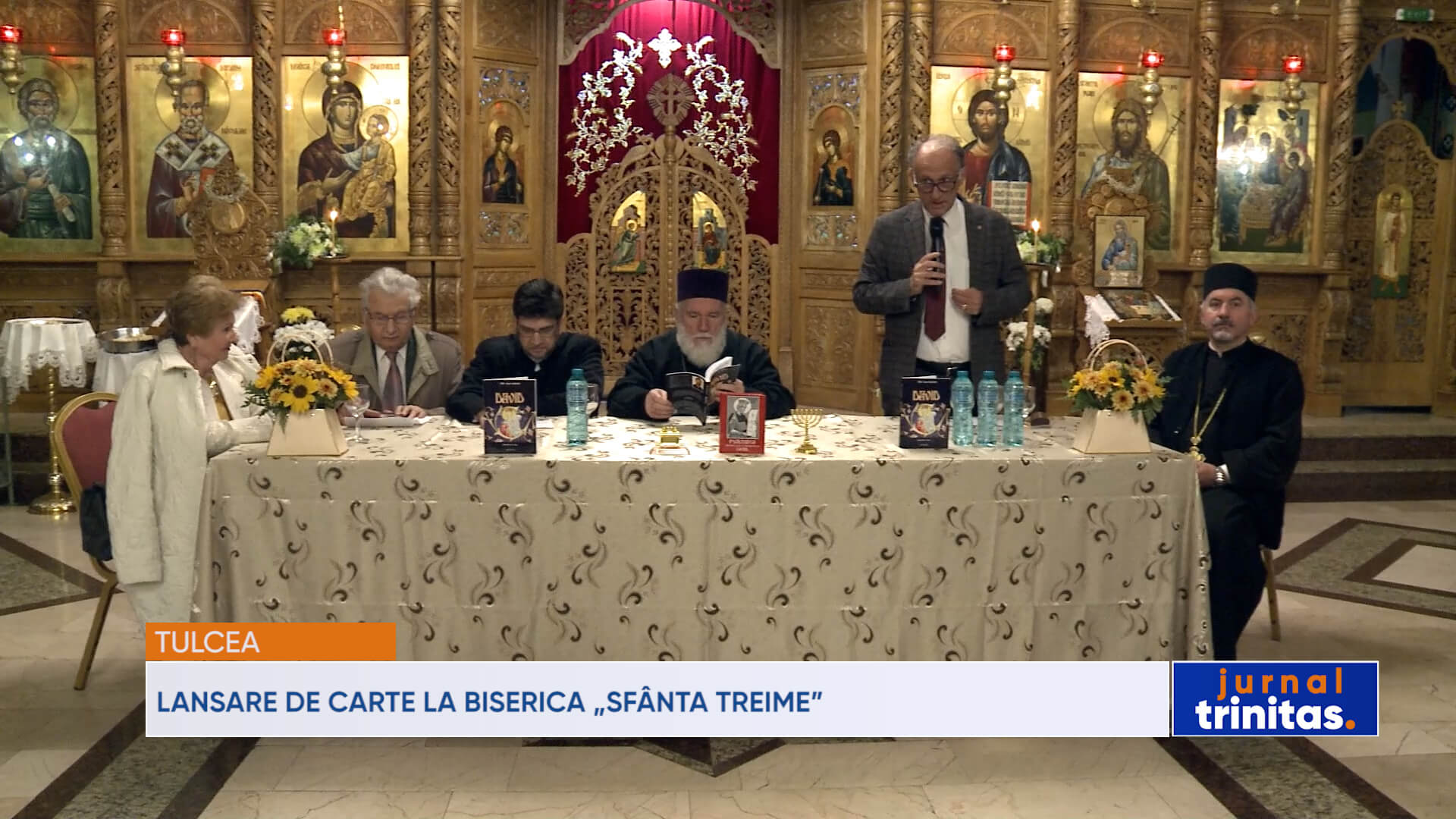 Lansare de carte la Biserica „Sfânta Treime” din Tulcea - TRINITAS TV