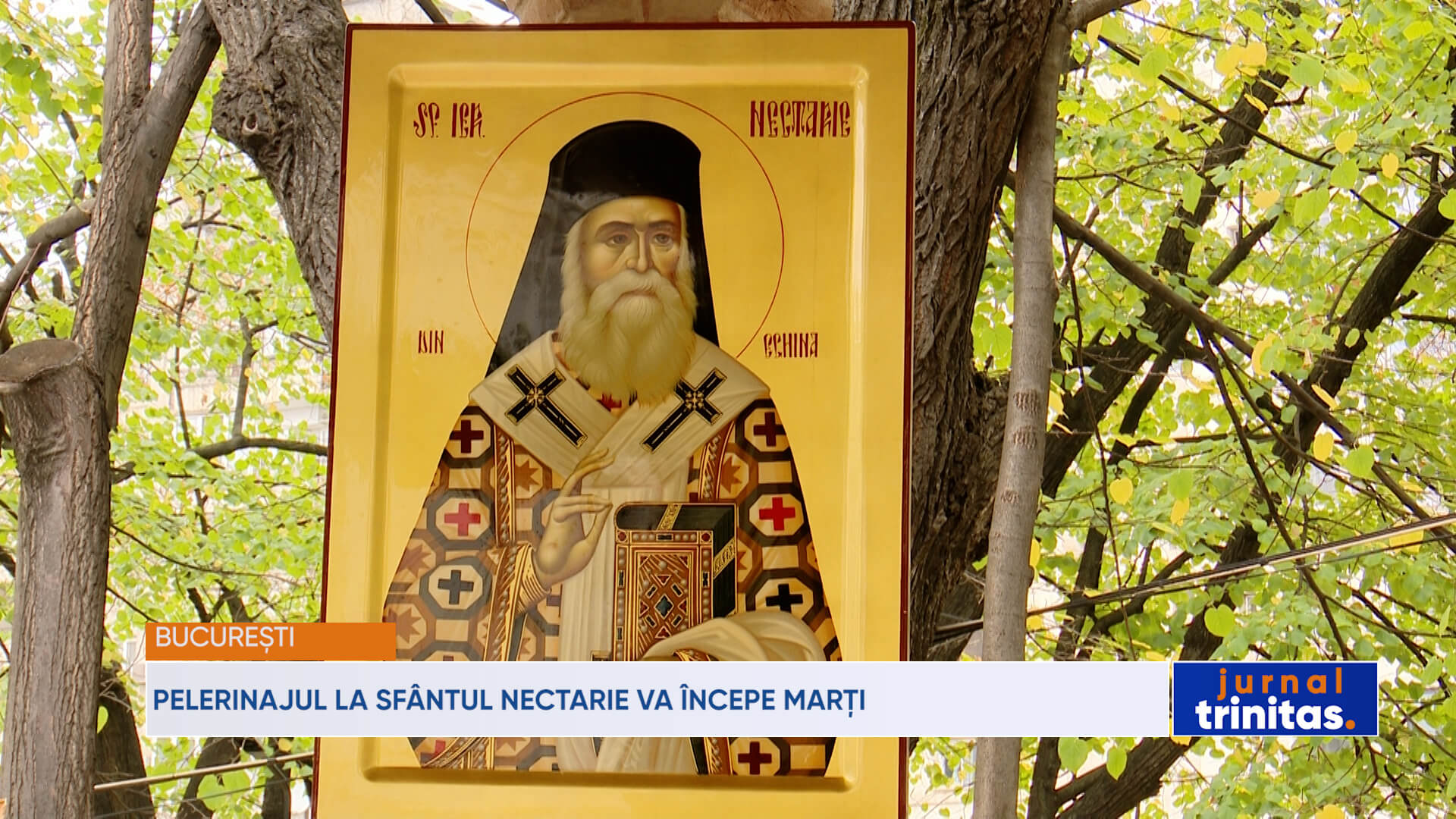 Pelerinajul la Sfântul Nectarie va începe marți - TRINITAS TV