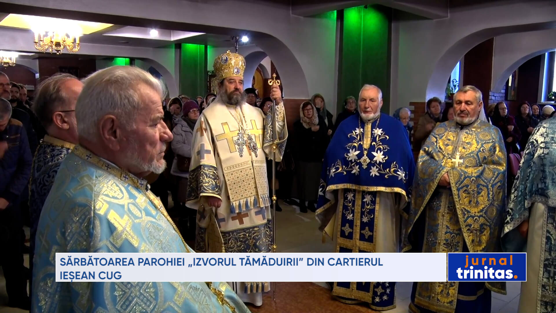 Sărbătoarea Parohiei „Izvorul Tămăduirii” din cartierul ieșean Cug ...