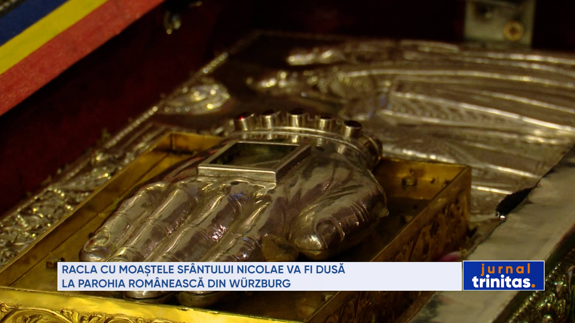 Racla cu moaștele Sfântului Nicolae va fi dusă la Parohia românească ...