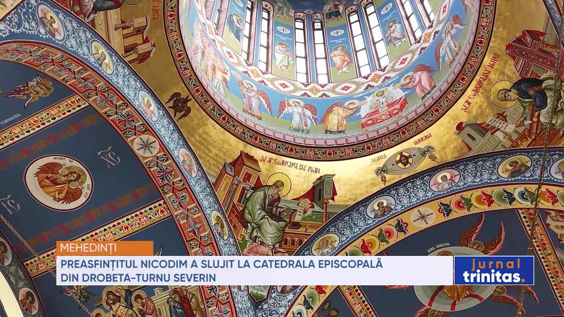 Preasfințitul Nicodim a slujit la Catedrala episcopală din Drobeta ...