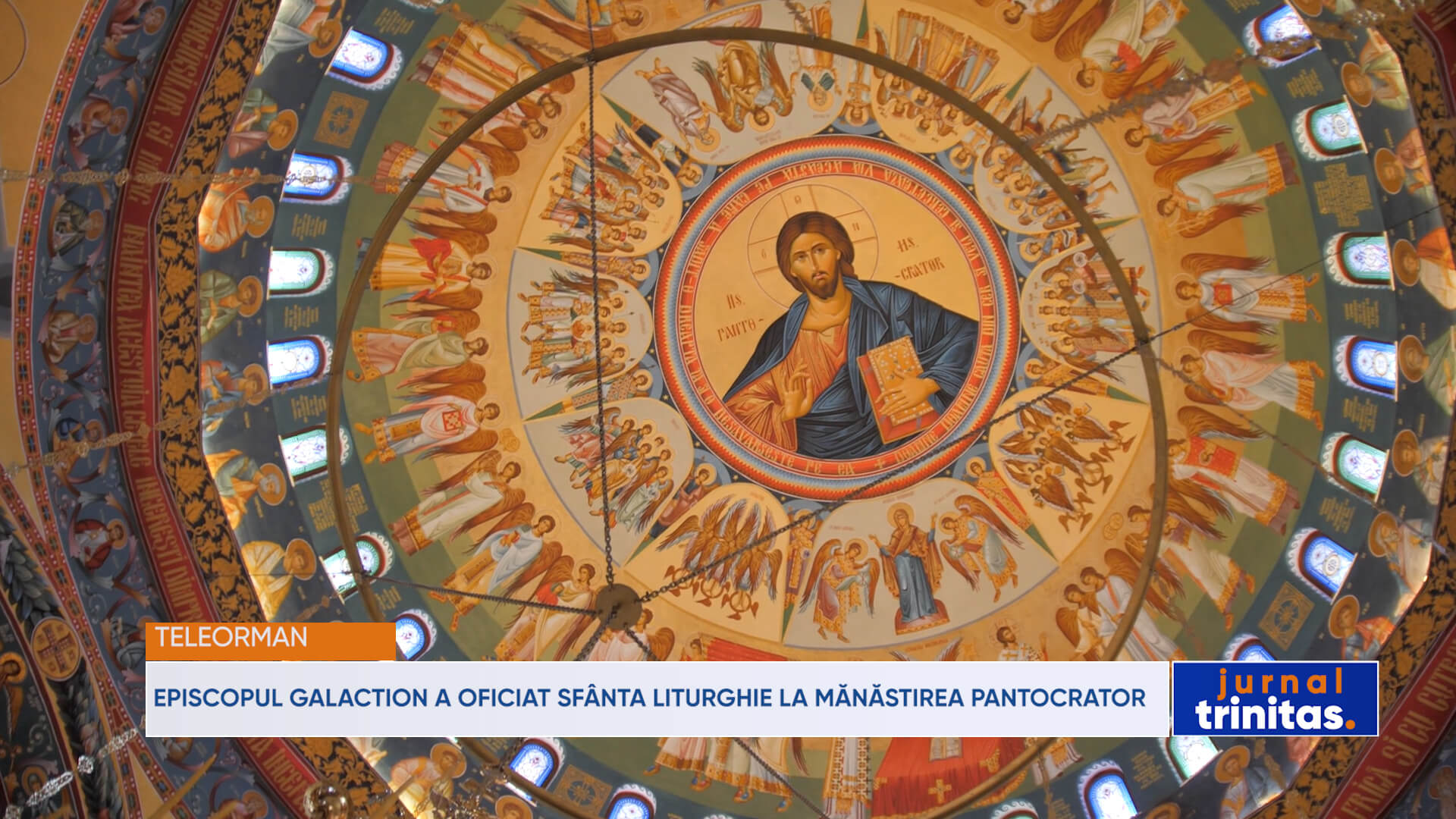 Episcopul Galaction a oficiat Sfânta Liturghie la Mănăstirea ...