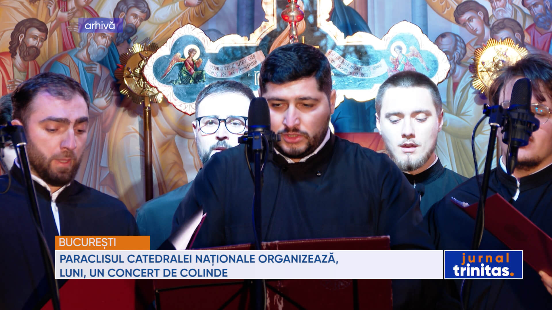 Paraclisul Catedralei Naționale organizează luni un concert de colinde ...