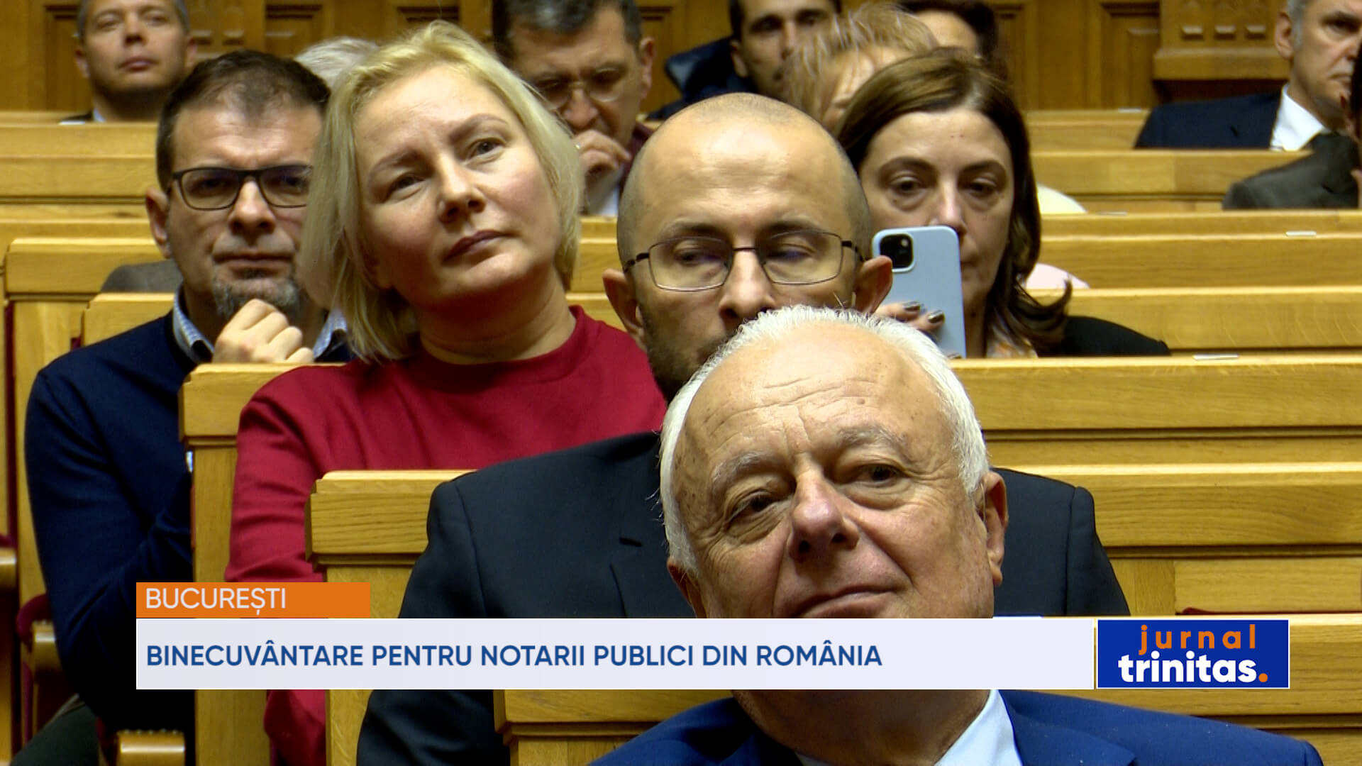 Binecuvântare pentru notarii publici din România - TRINITAS TV