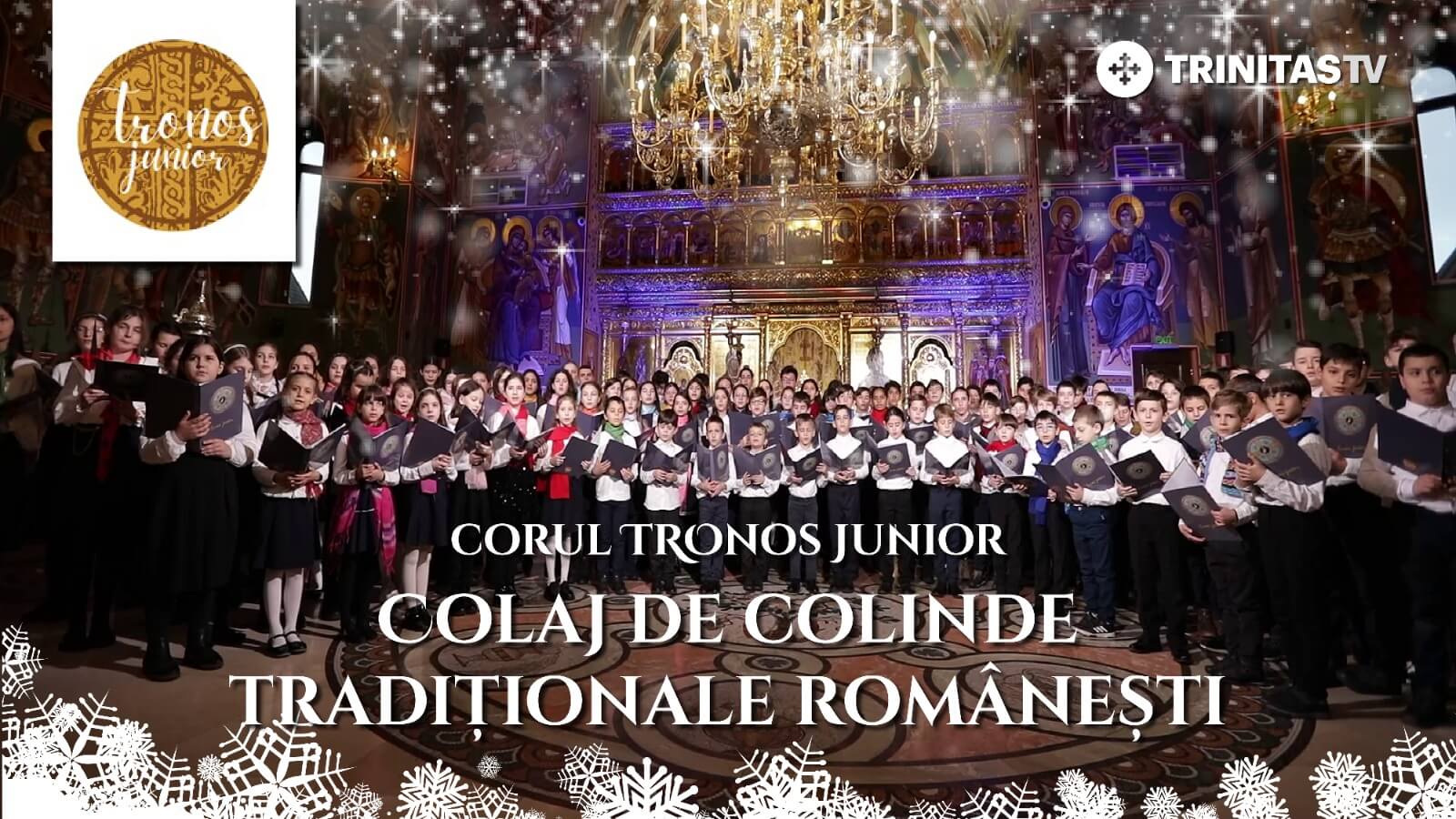 Colaj de colinde tradiționale românești - Corul de copii TRONOS Junior ...