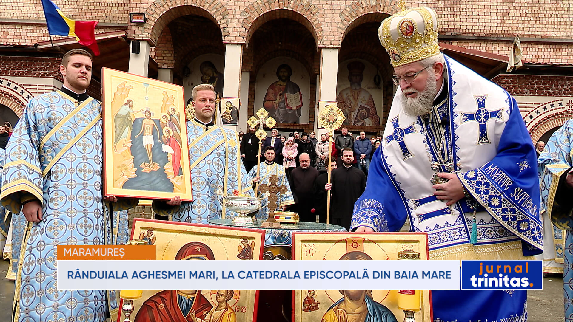 Rânduiala Aghesmei Mari, la Catedrala episcopală din Baia Mare ...