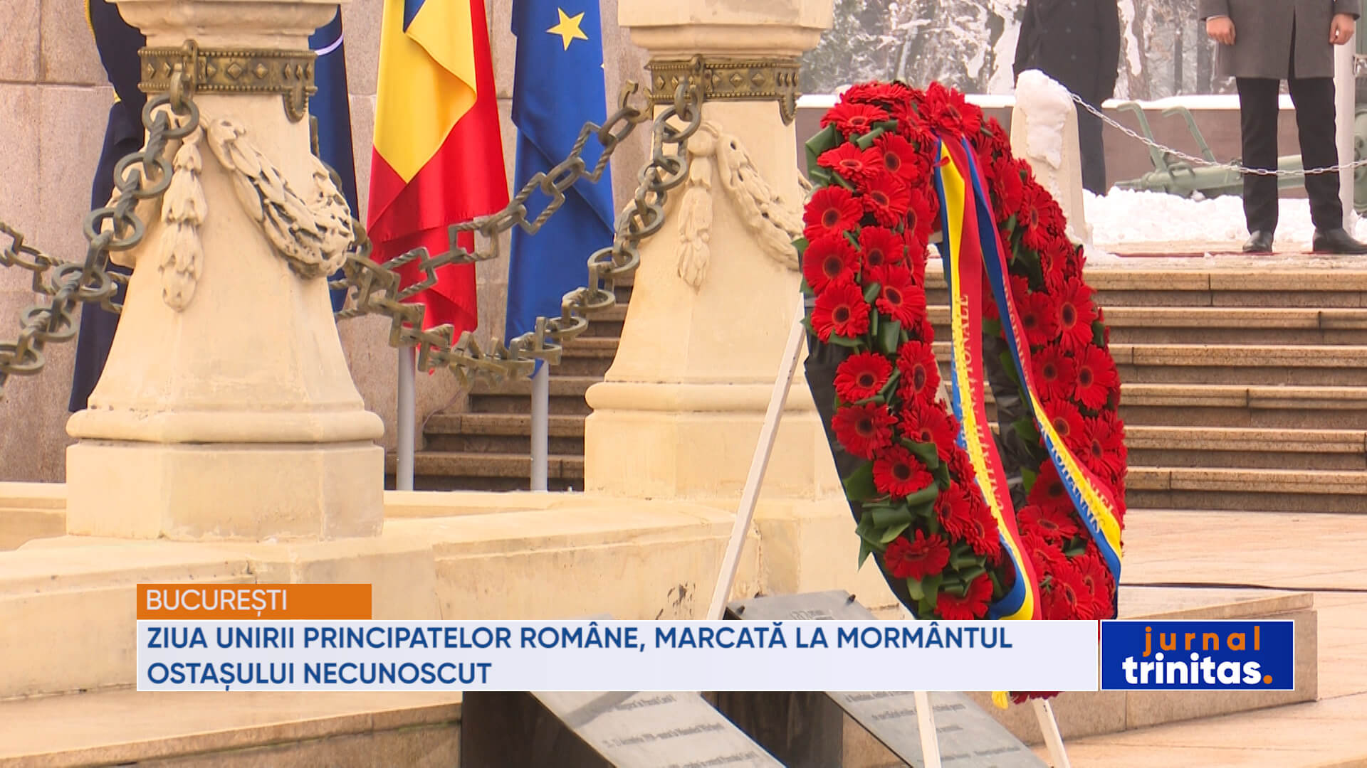 Ziua Unirii Principatelor Române, marcată la Mormântul Ostașului Necunoscut din Parcul Carol ...