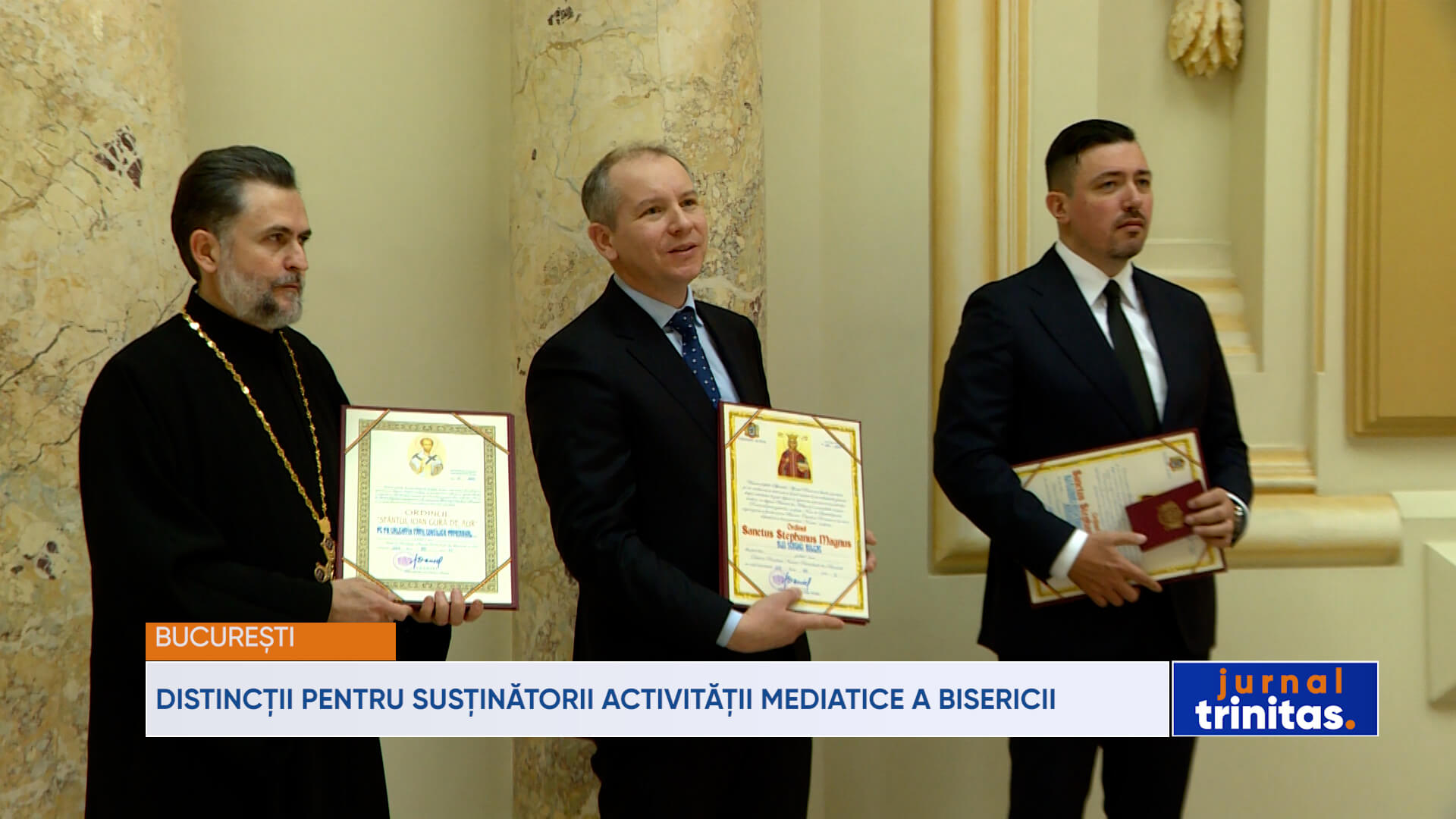 Distincții pentru susținătorii activității mediatice a Bisericii ...