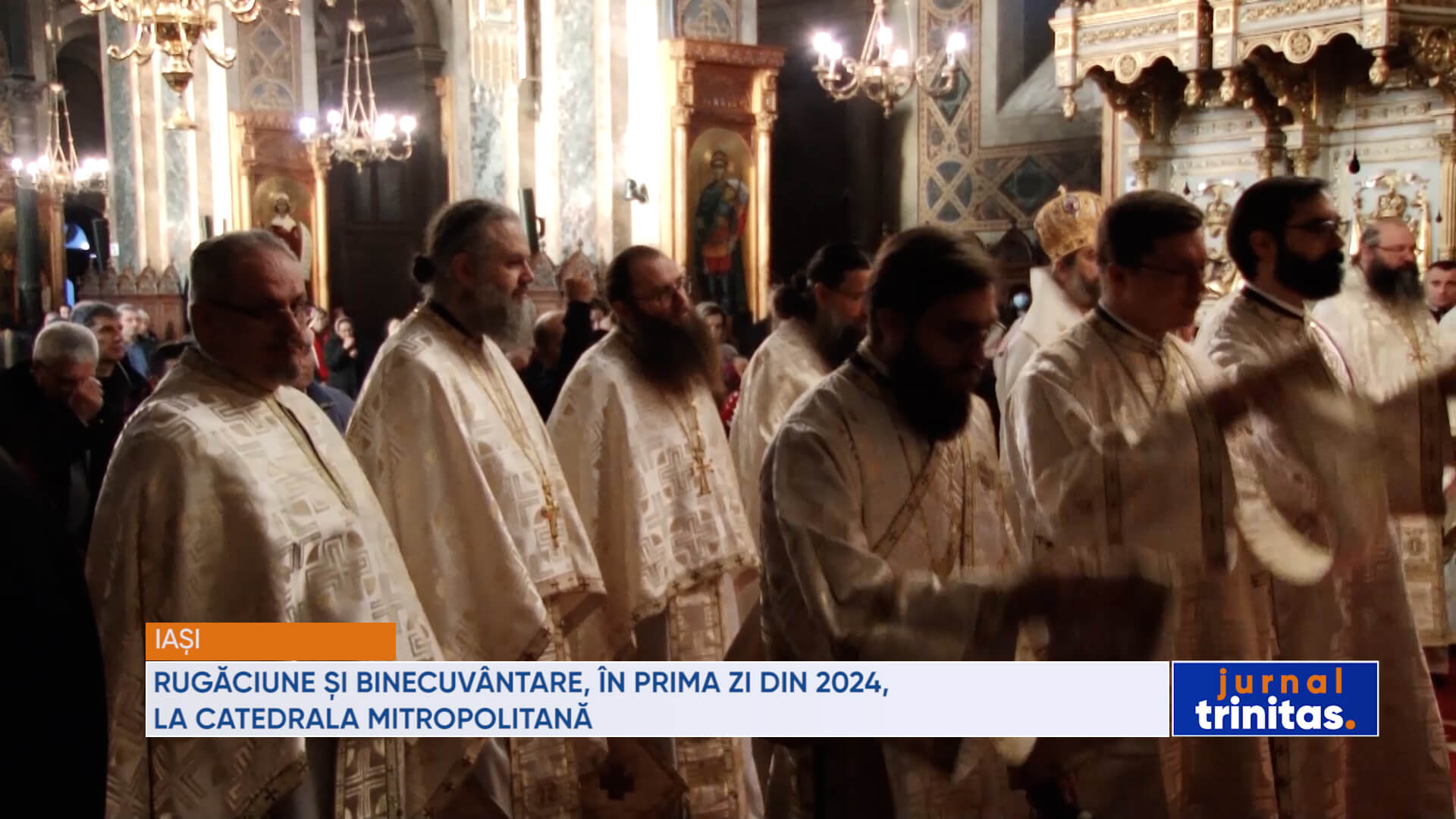 Rugăciune și binecuvântare, în prima zi din 2024, la Catedrala ...