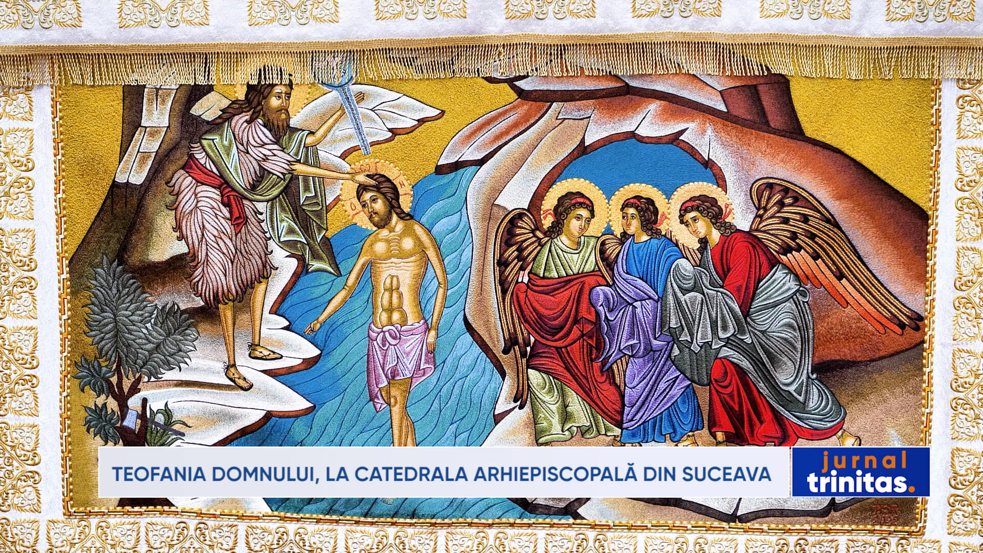 Teofania Domnului, la Catedrala arhiepiscopală din Suceava - TRINITAS TV