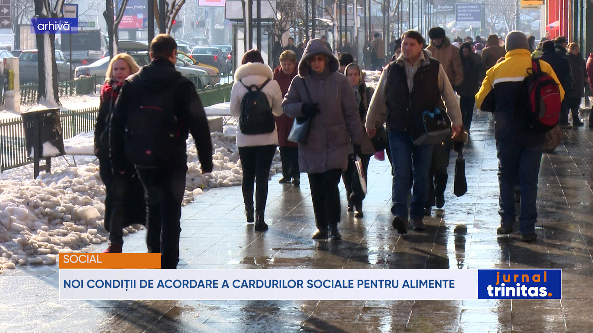 Noi condiții de acordare a cardurilor sociale pentru alimente - TRINITAS TV