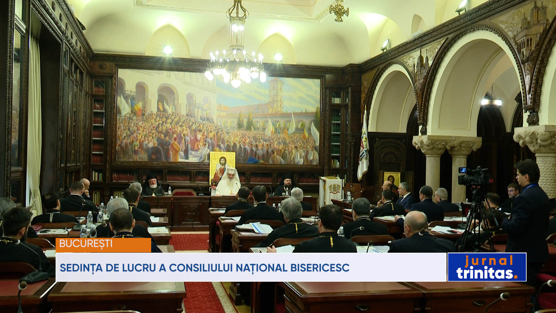 Sedința de lucru a Consiliului Național Bisericesc - TRINITAS TV