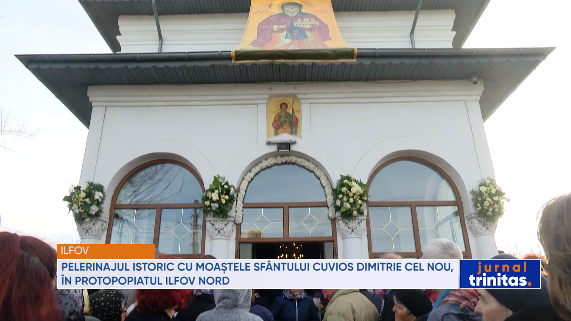 Pelerinajul istoric cu moaștele Sfântului Cuvios Dimitrie cel Nou, în ...