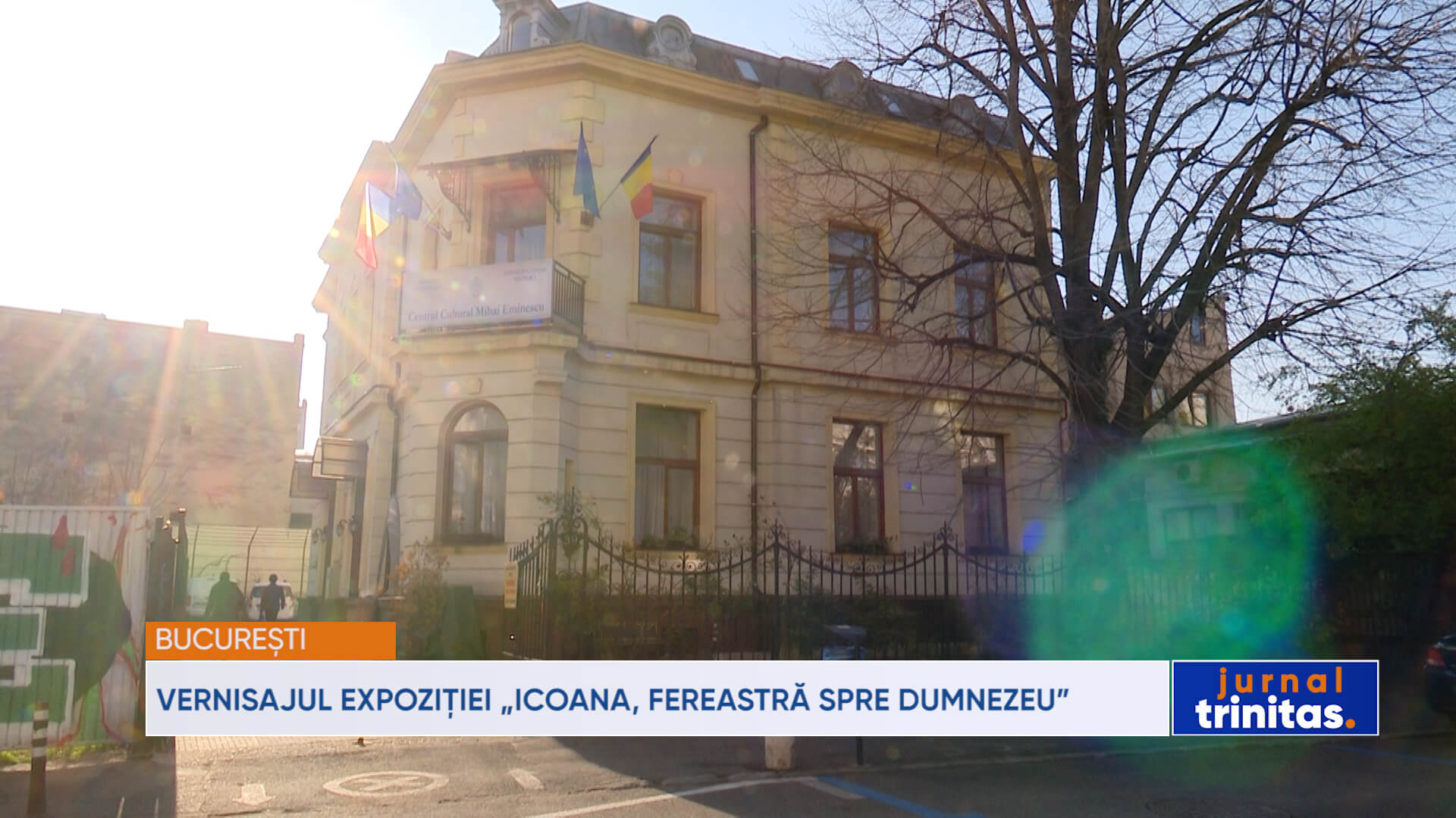 Vernisajul expoziției „Icoana, fereastră spre Dumnezeu” - TRINITAS TV