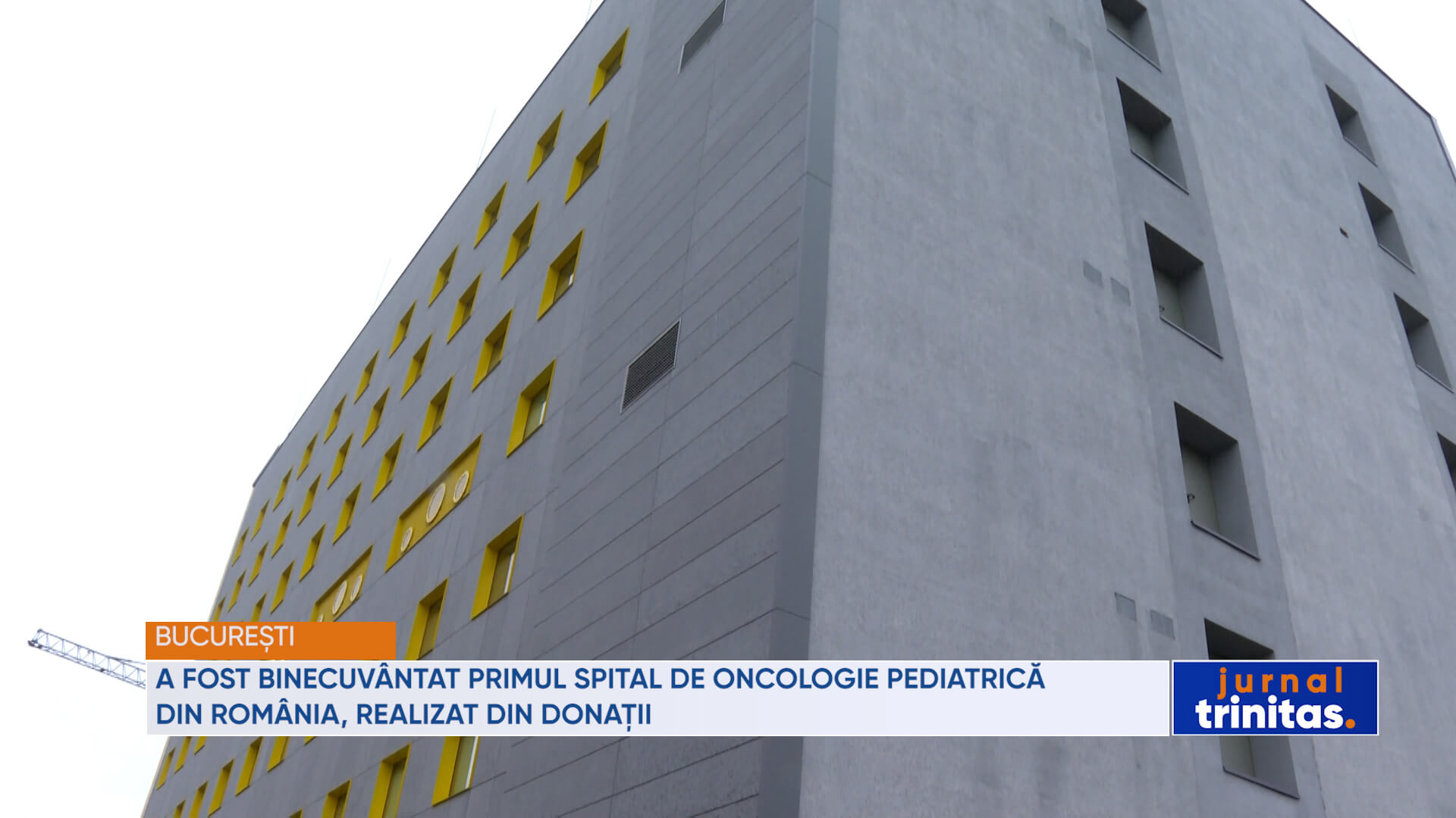 A fost binecuvântat primul spital de oncologie pediatrică din România, realizat din donații ...