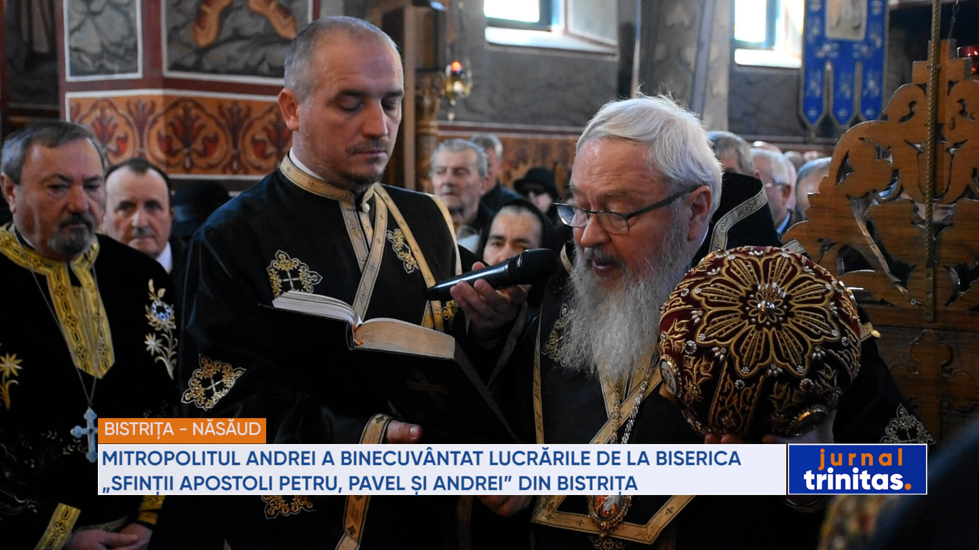 Mitropolitul Andrei a binecuvântat lucrările de la Biserica „Sfinții ...