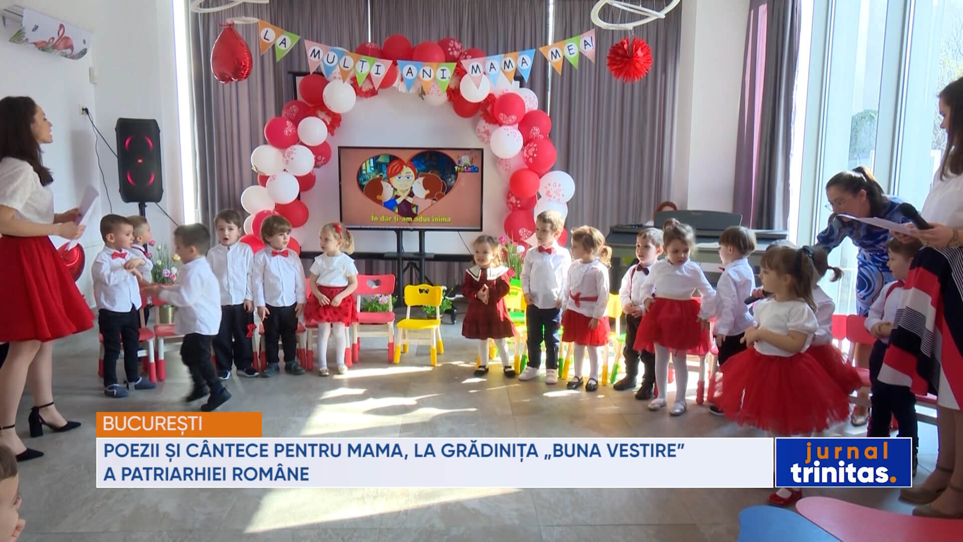 Poezii și cântece pentru mama, la Grădinița „Buna Vestire” a ...