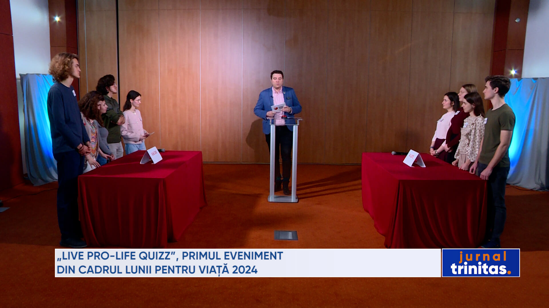 „Live Pro-Life Quizz”, primul eveniment din cadrul Lunii pentru viață 2024 - TRINITAS TV