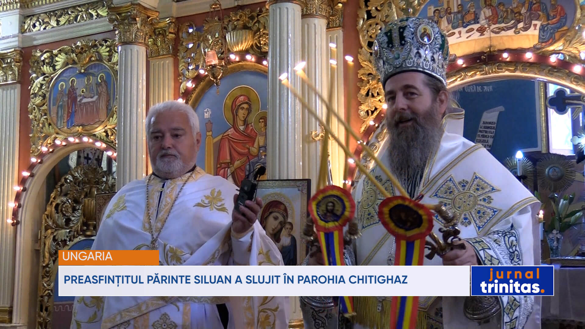Preasfințitul Părinte Siluan a slujit în Parohia Chitighaz - TRINITAS TV