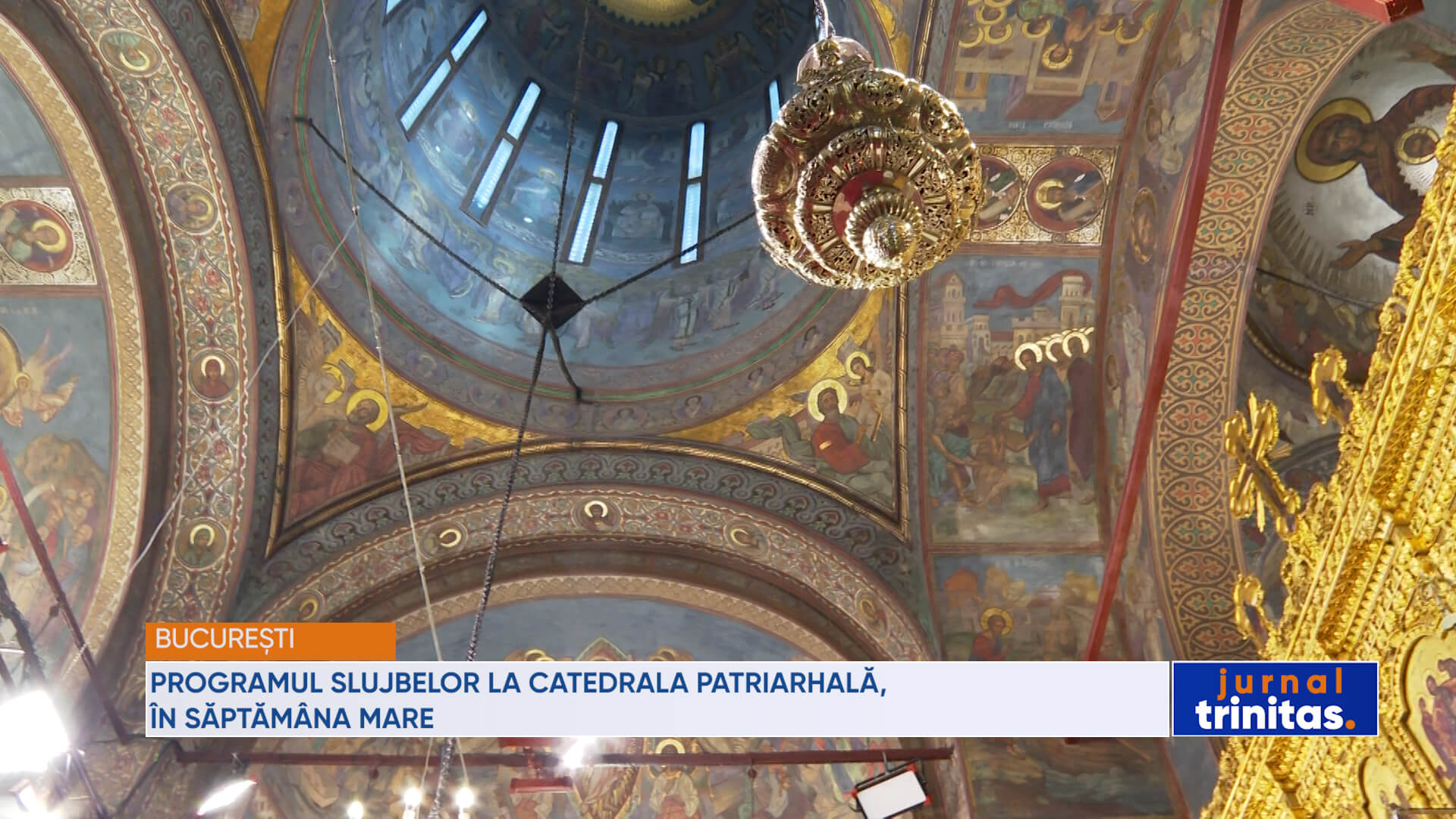 Programul slujbelor la Catedrala Patriarhală, în Săptămâna Mare ...
