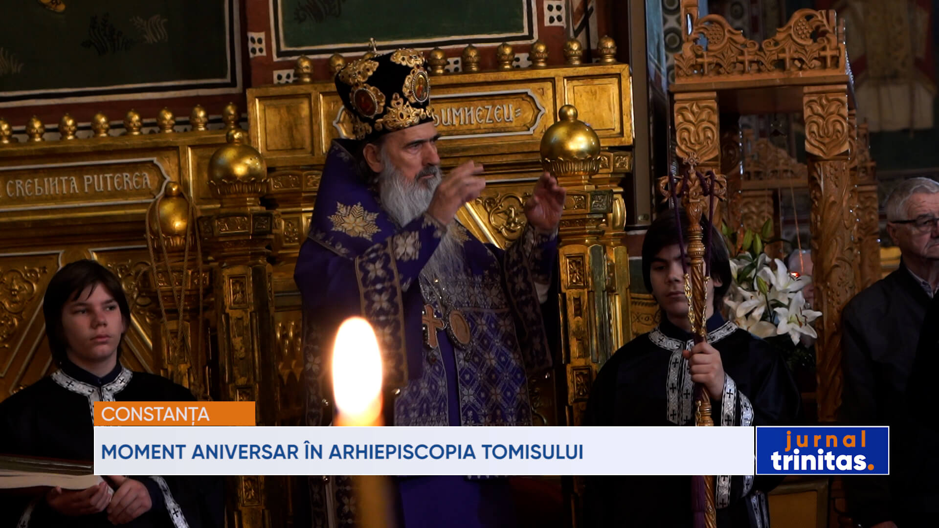 Moment aniversar în Arhiepiscopia Tomisului - TRINITAS TV