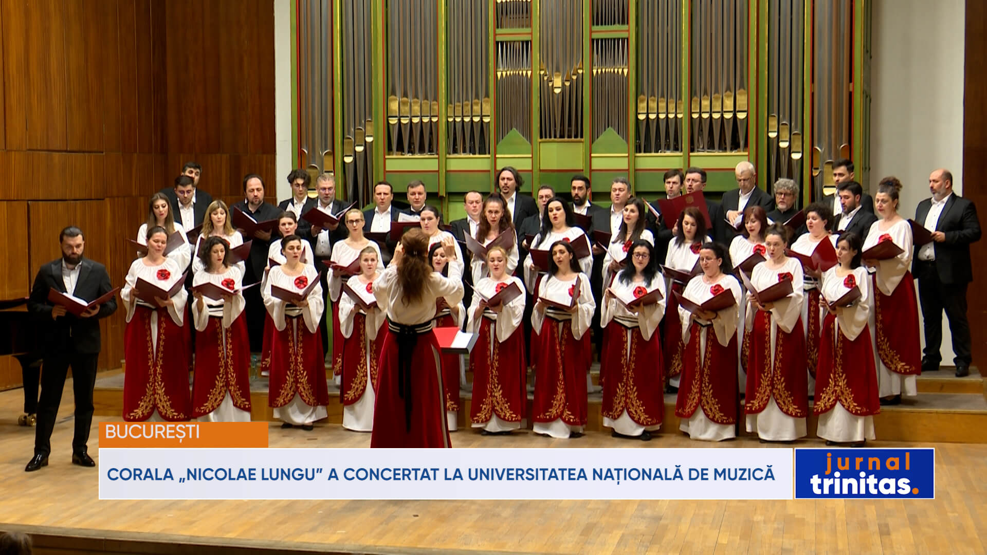 Corala „Nicolae Lungu” a concertat la Universitatea Națională de Muzică ...