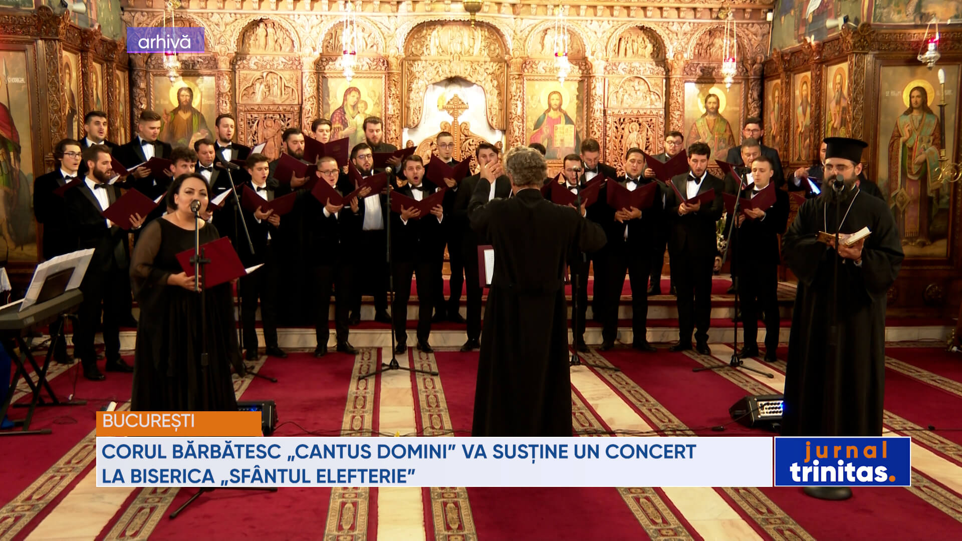 Corul Bărbătesc „Cantus Domini” va susține un concert la Biserica ...