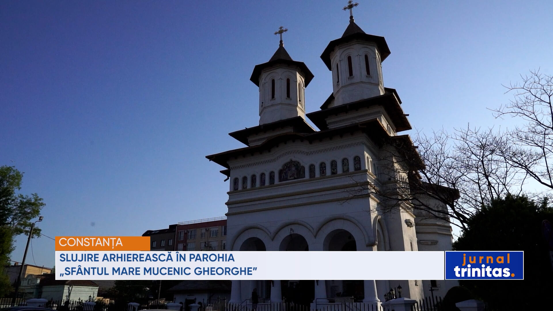 Slujire arhierească în Parohia „Sfântul Mare Mucenic Gheorghe” din Constanța - TRINITAS TV