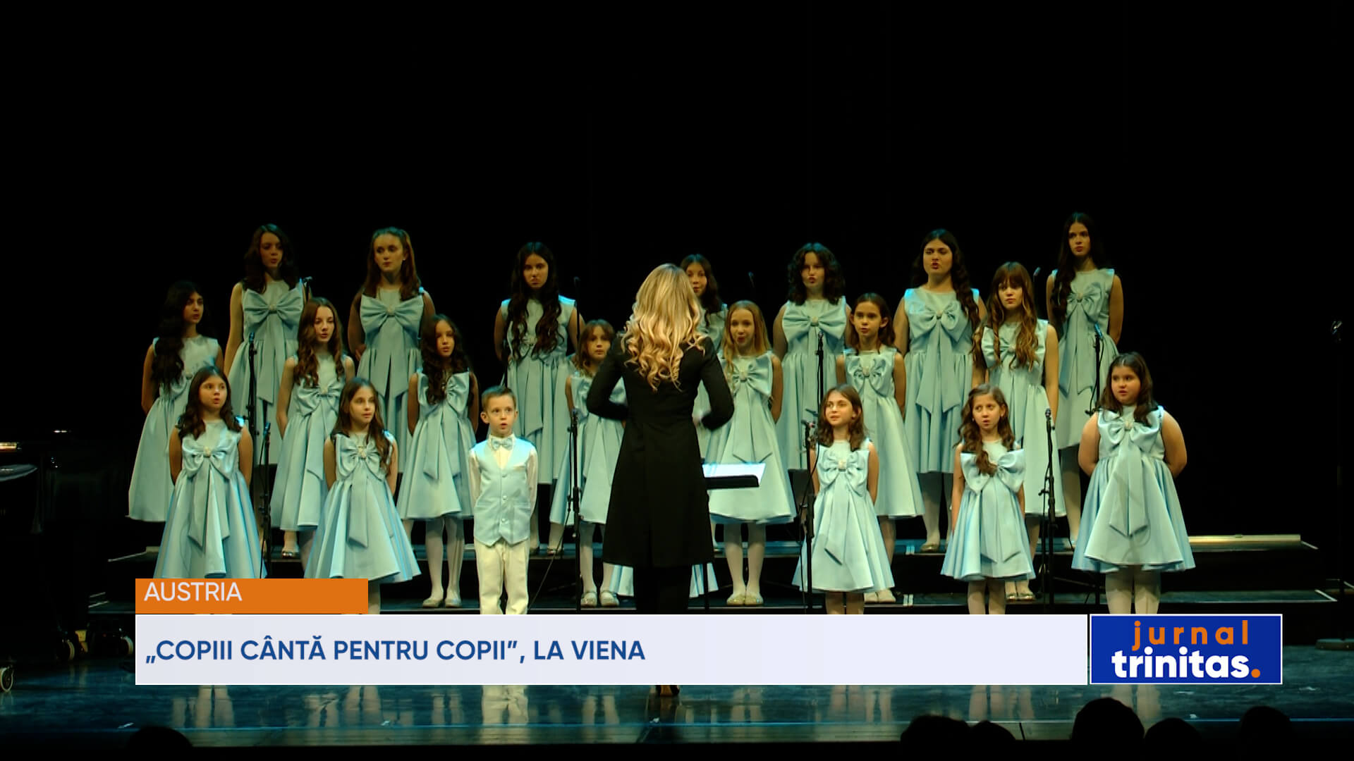 „Copiii cântă pentru copii”, la Viena - TRINITAS TV