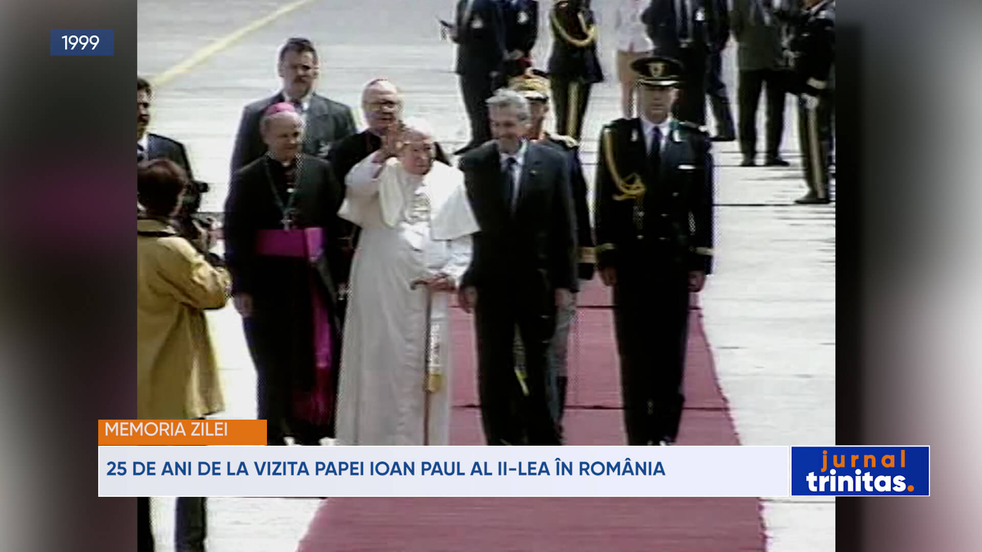 25 de ani de la vizita Papei Ioan Paul al II-lea în România - TRINITAS TV