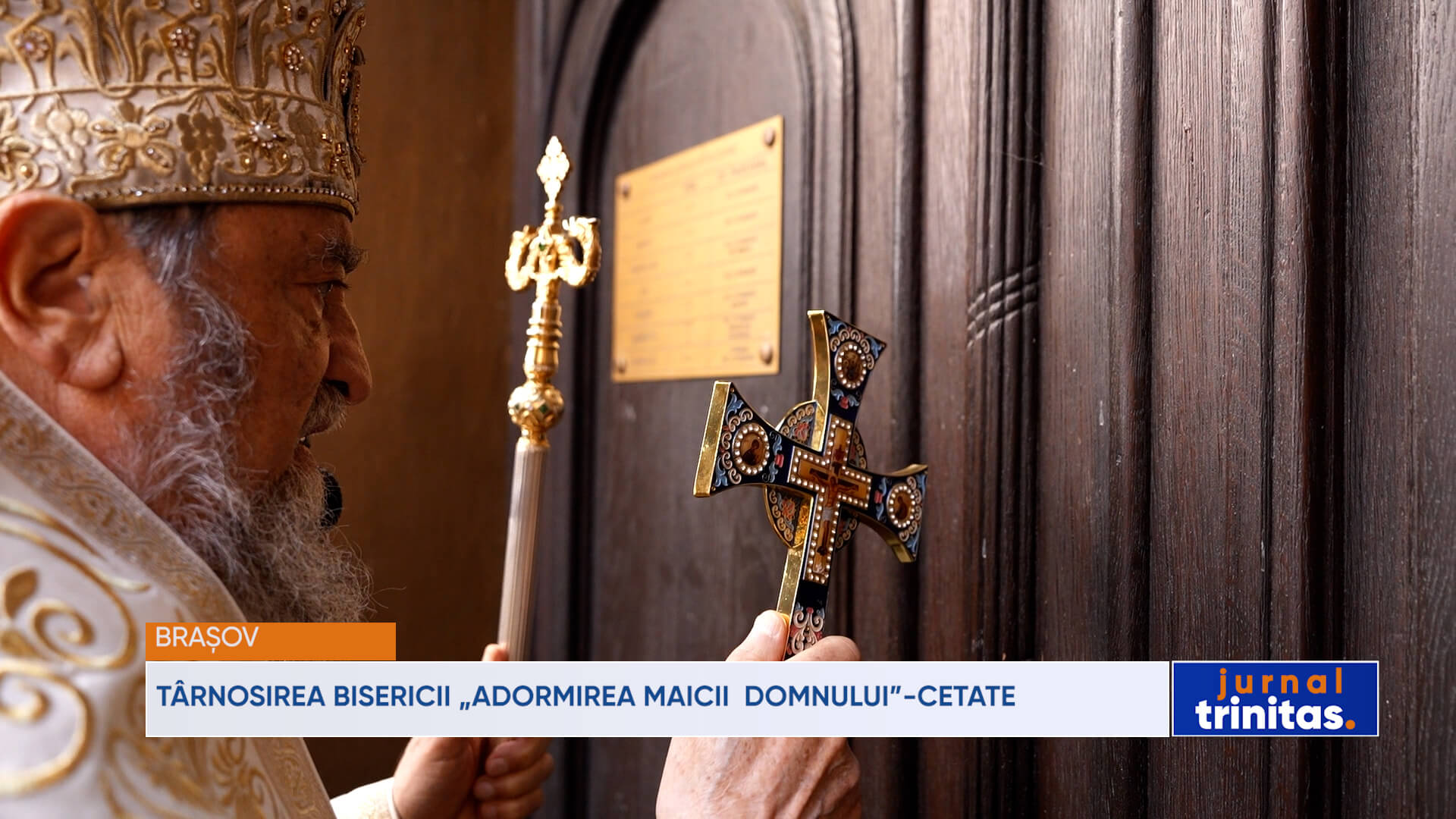 Târnosirea Bisericii „Adormirea Maicii Domnului”-Cetate din Brașov ...