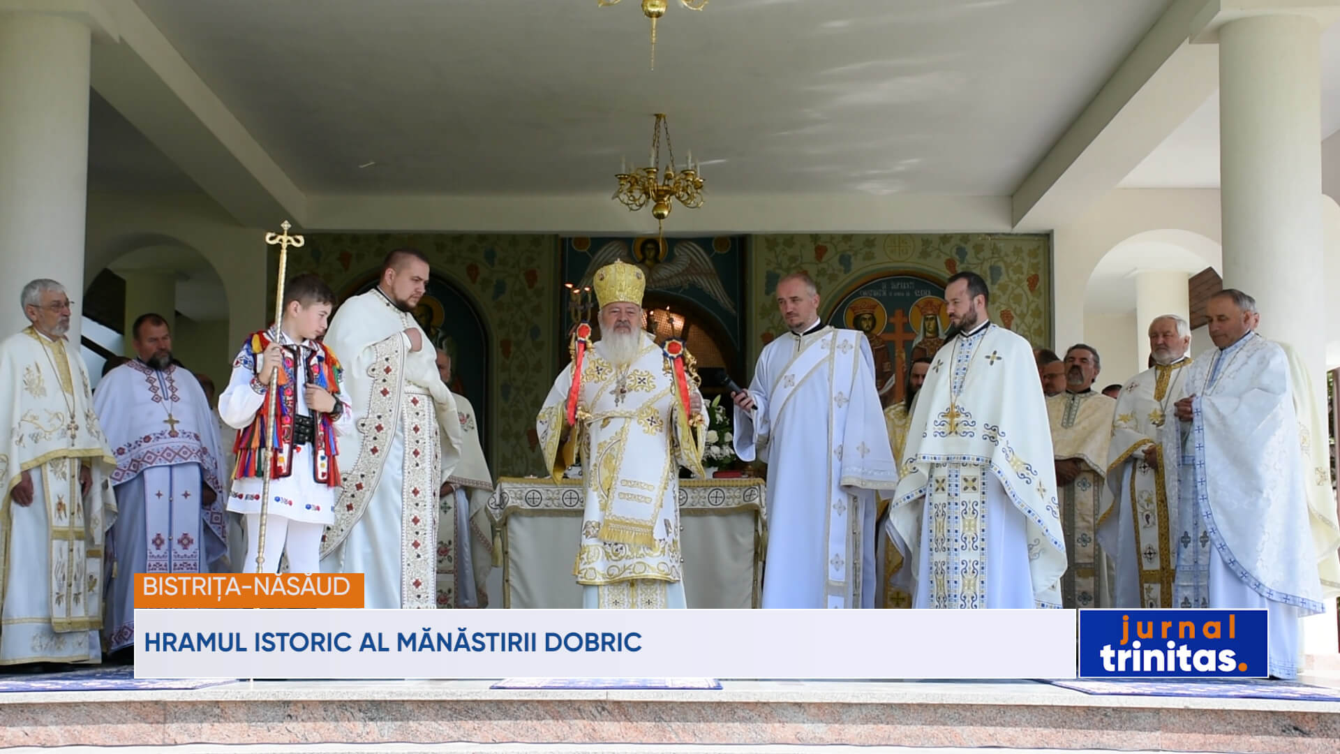 Hramul istoric al Mănăstirii Dobric - TRINITAS TV