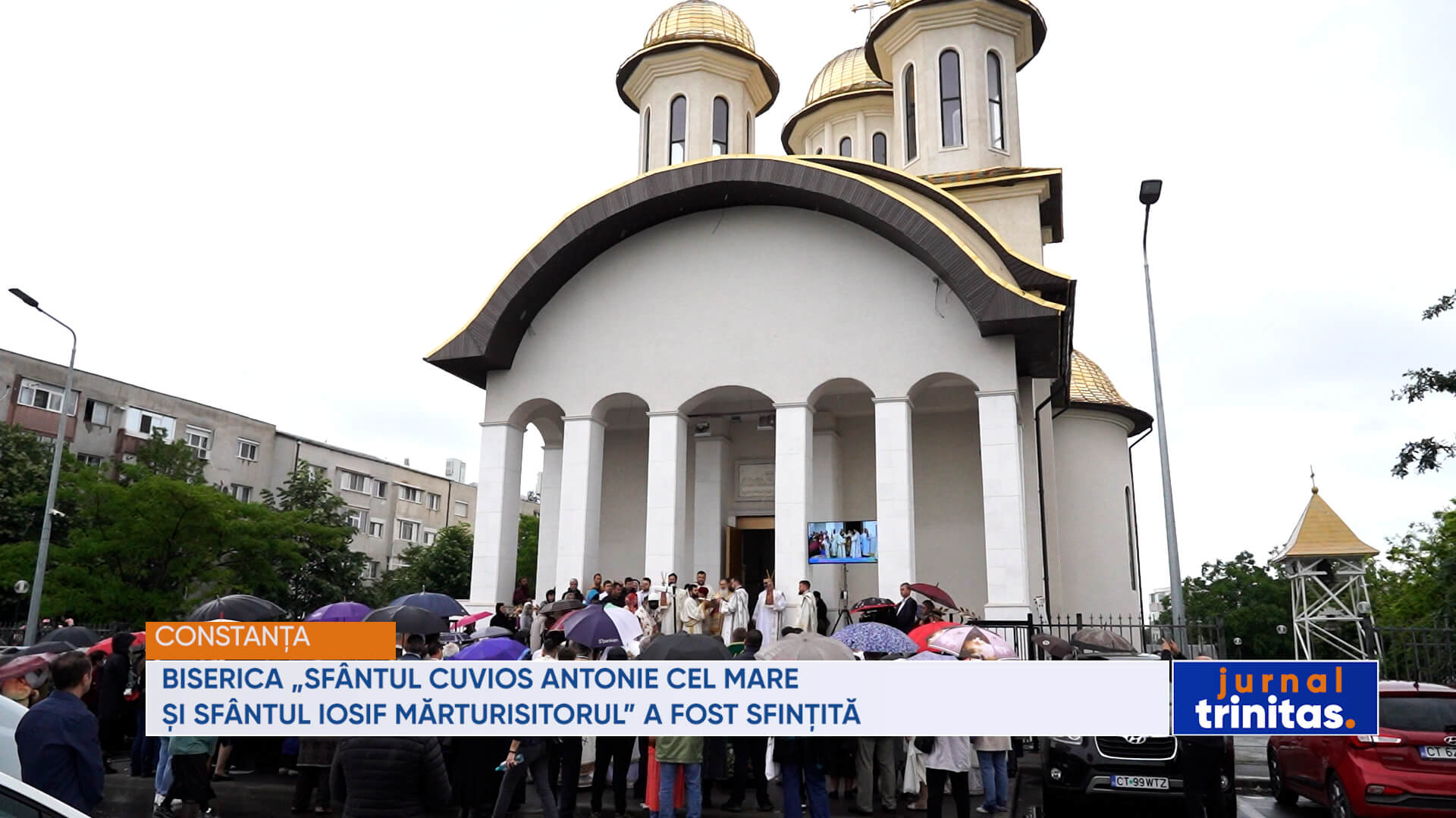 Biserica „Sfântul Cuvios Antonie cel Mare și Sfântul Iosif Mărturisitorul” din Constanța a fost ...