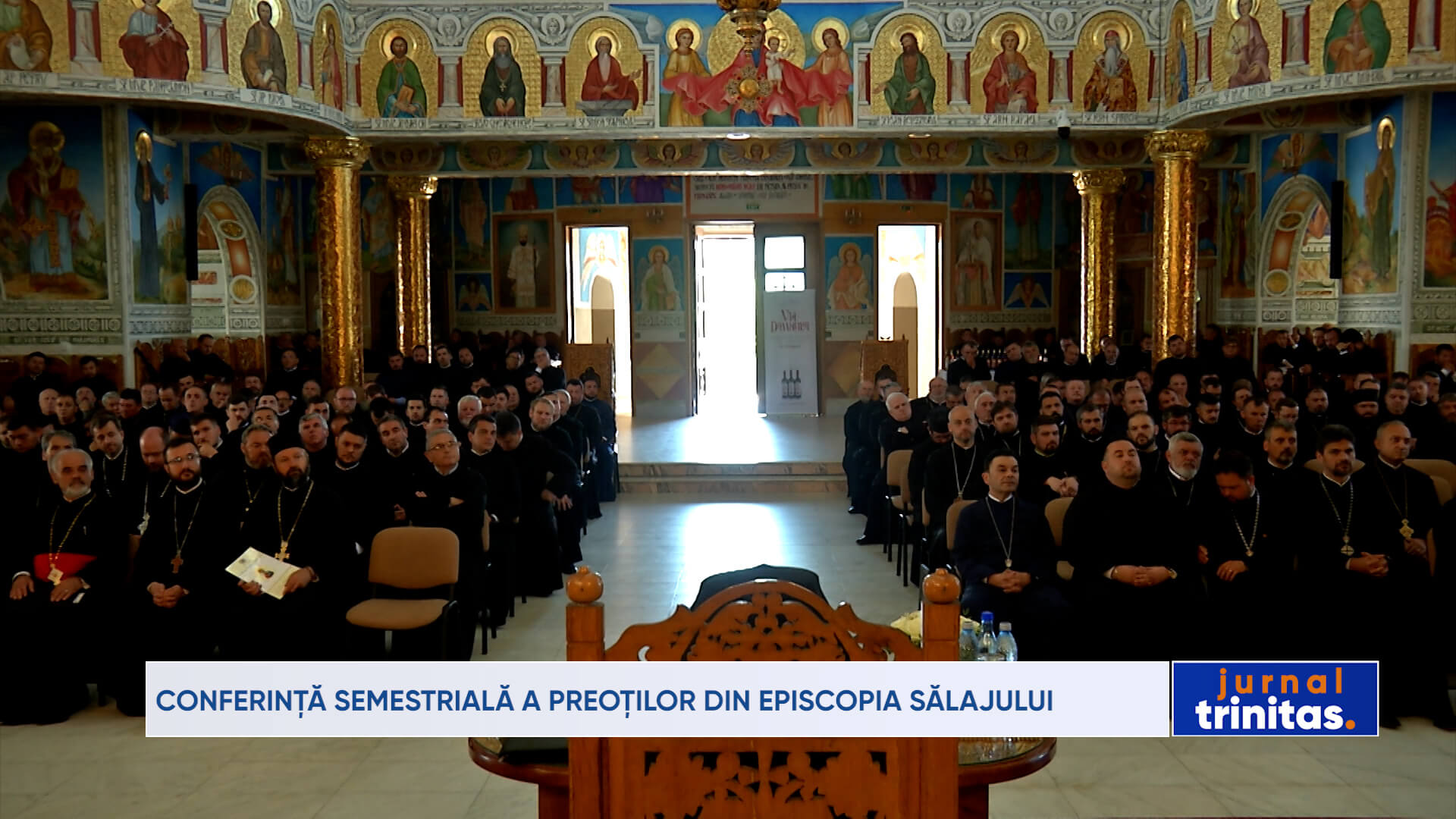 Conferință semestrială a preoților din Episcopia Sălajului - TRINITAS TV