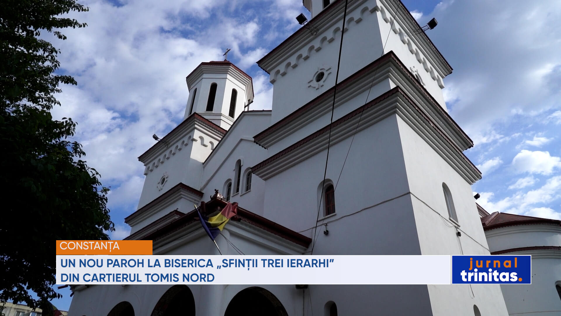 Un nou paroh la Biserica „Sfinții Trei Ierarhi” din cartierul constănțean Tomis Nord - TRINITAS TV