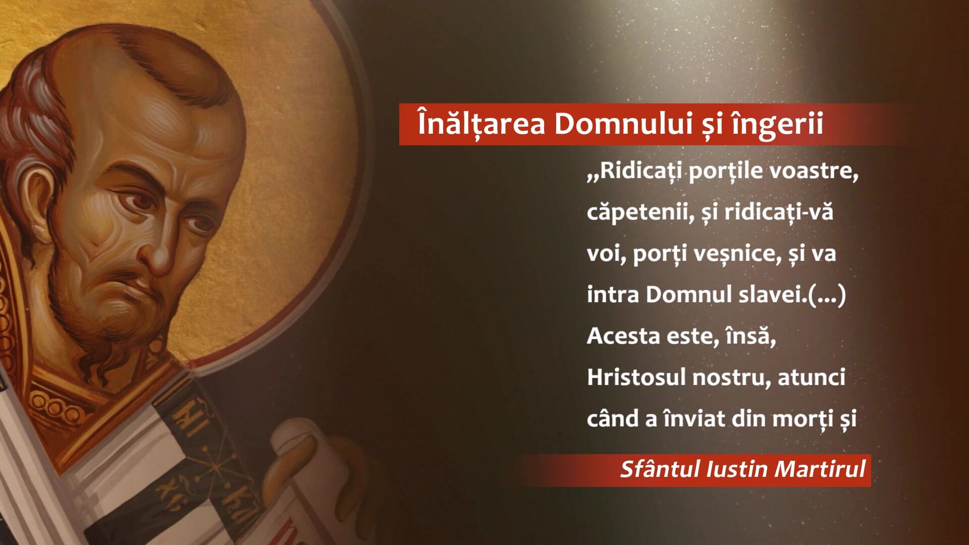 Înălțarea Domnului și îngerii - TRINITAS TV