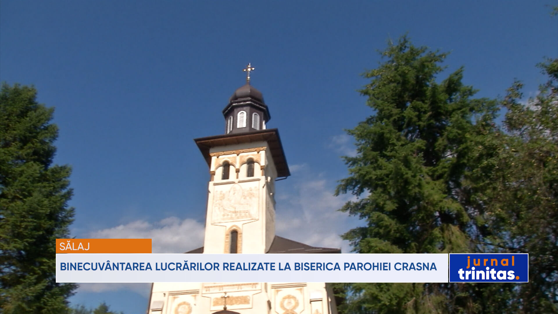 Binecuvântarea lucrărilor realizate la biserica Parohiei Crasna ...