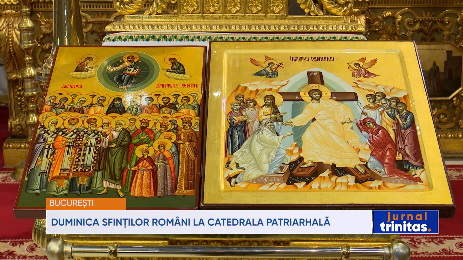 Duminica Sfinților Români la Catedrala Patriarhală - TRINITAS TV