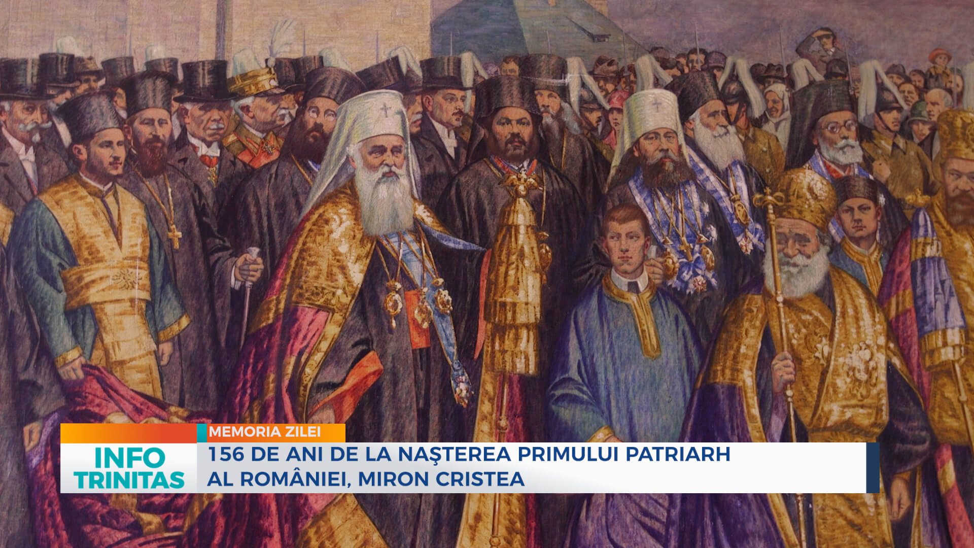 156 de ani de la naşterea primului patriarh al României, Miron Cristea ...