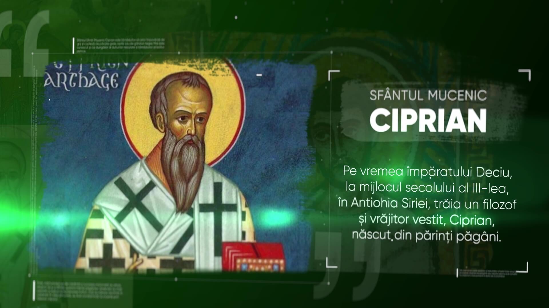 Sfântul Mucenic Ciprian - 2 octombrie - TRINITAS TV
